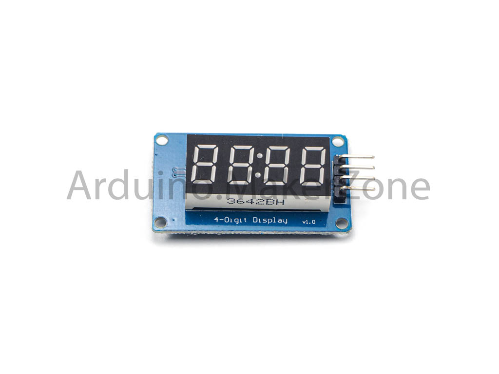 7 Segment 4-Digit Clock Display Module 0.36" โมดูลแสดงผลนาฬิกา 7 ...