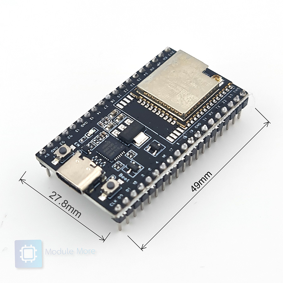 Esp32 Wroom 32u Devkitc Esp32 แบบ Type C Module Development Board Wi Fi Bt Ble Mcu Module
