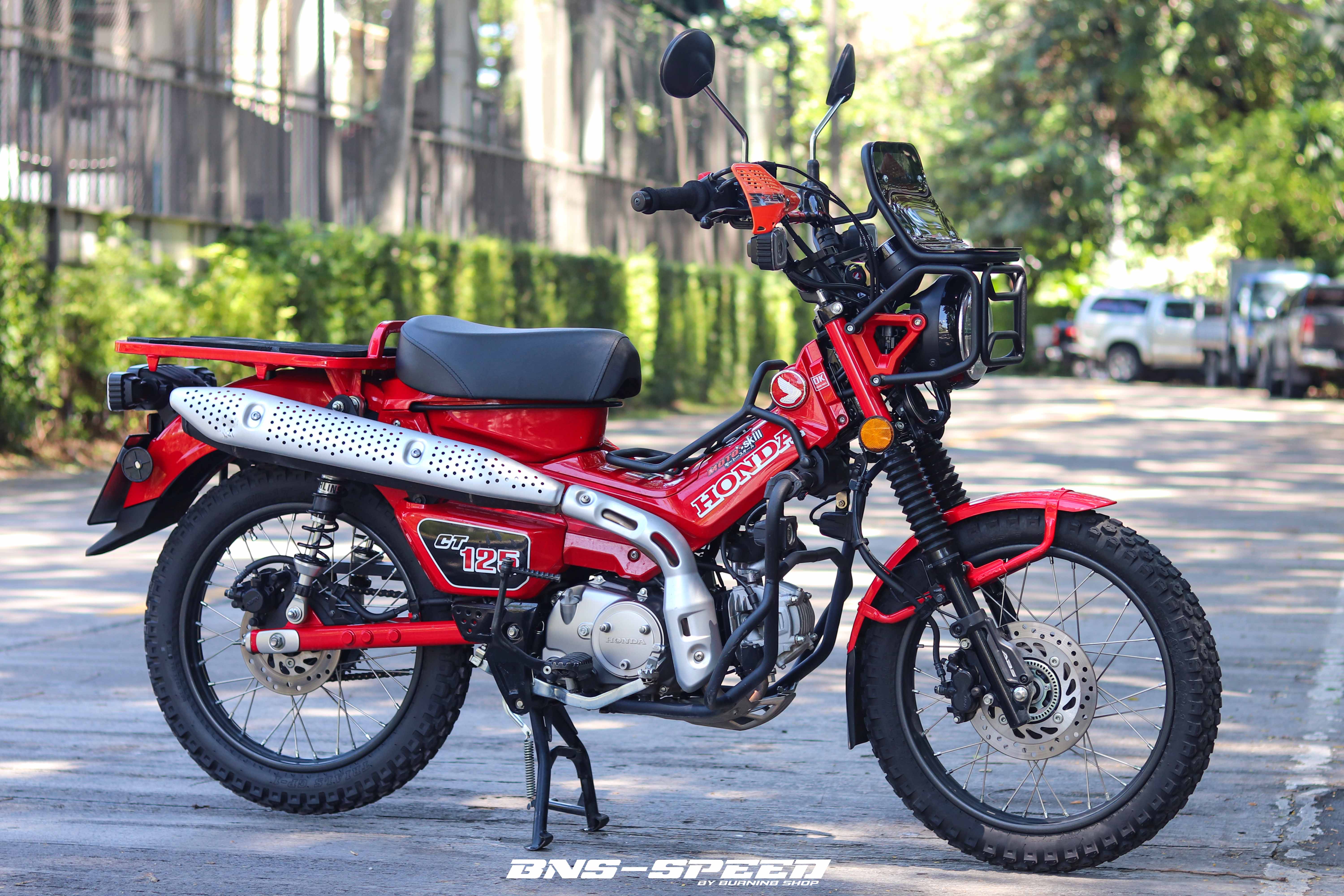 HCT125BKF091 การ์ดไฟหน้า Motoskill V.2 CT125 - BNS speed (เบิร์นนิ่งช็อป) เชียงใหม่ : Inspired ...