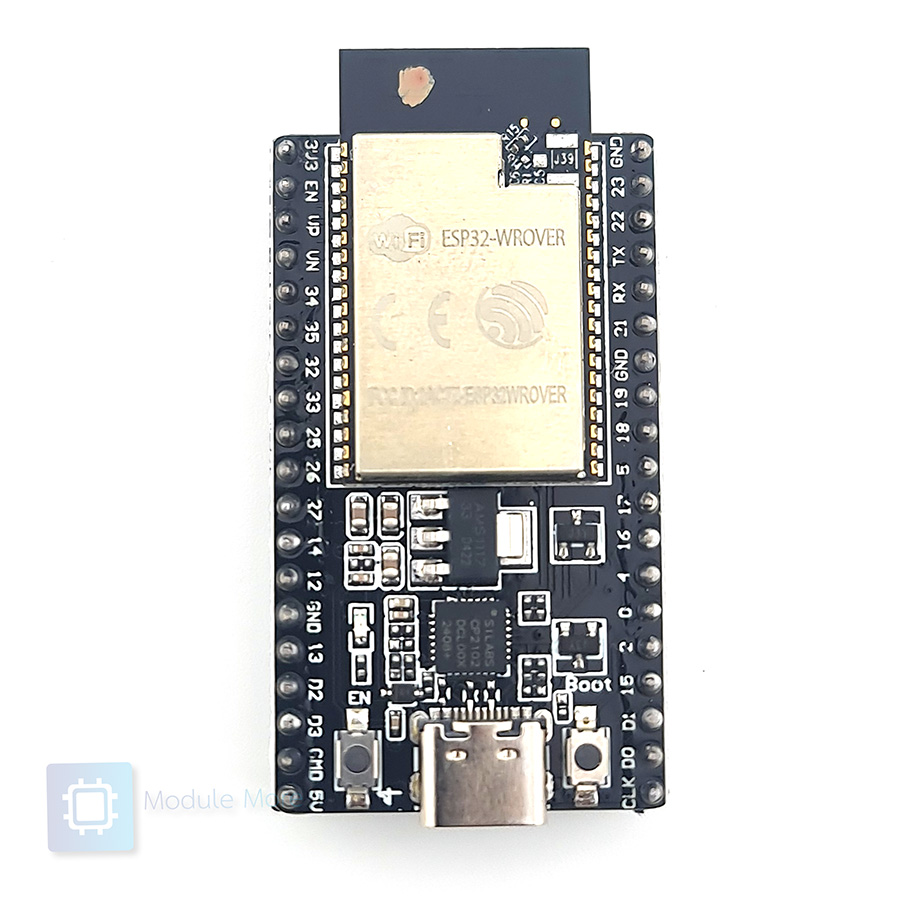บอร์ด ESP32-DevKitC ESP32-WROVER แบบ USB Type-C with PSRAM 8MB - ModuleMore ขาย arduino และ ...