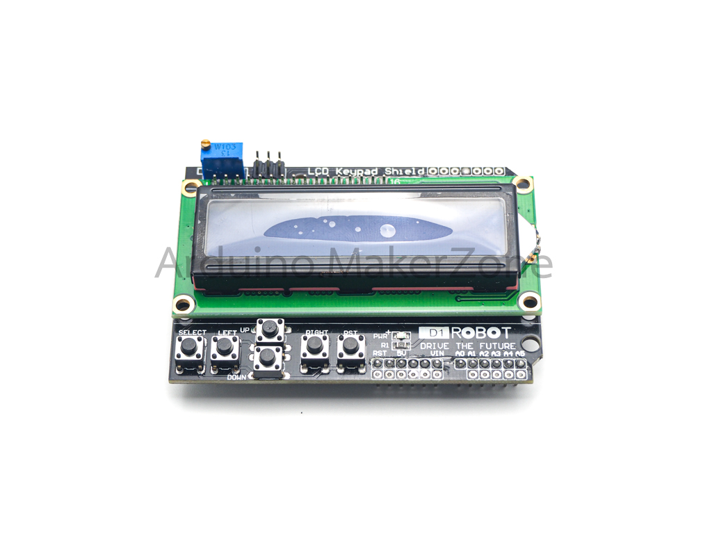Arduino Keypad Shield LCD 16x2 อาดุยโน่ปุ่มกดชิลด์ LCD 16 ตัวอักษร 2 ...