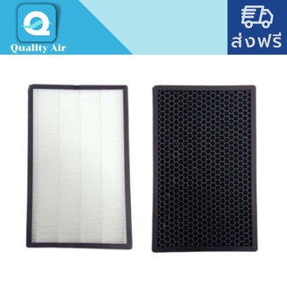 แผ่นกรองอากาศFP-FM40,KC-930TA,FU-Z35TA-W,FP-F40TA,FP-J40TA,FP-G50TA-W,FP-GM50B ไส้กรอง - แผ่น ...